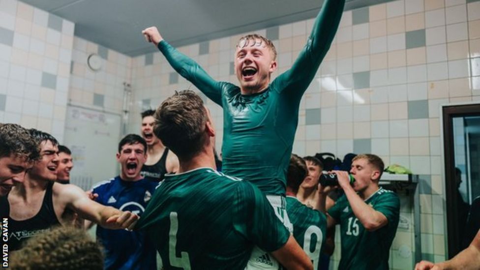 Northern Ireland U19s progress in Euro qualifying despite mix-up - BBC ...