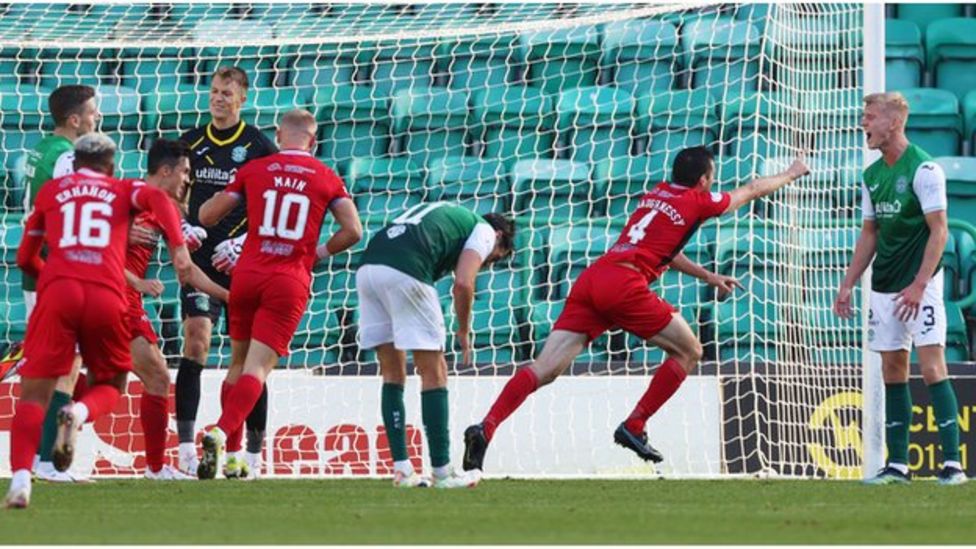 Hibernian 2-2 St Mirren: Hibs spurn chance to go top of table - BBC Sport