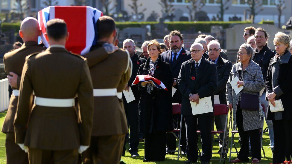 WWI fallen soldiers given military burials 100 years on - BBC News