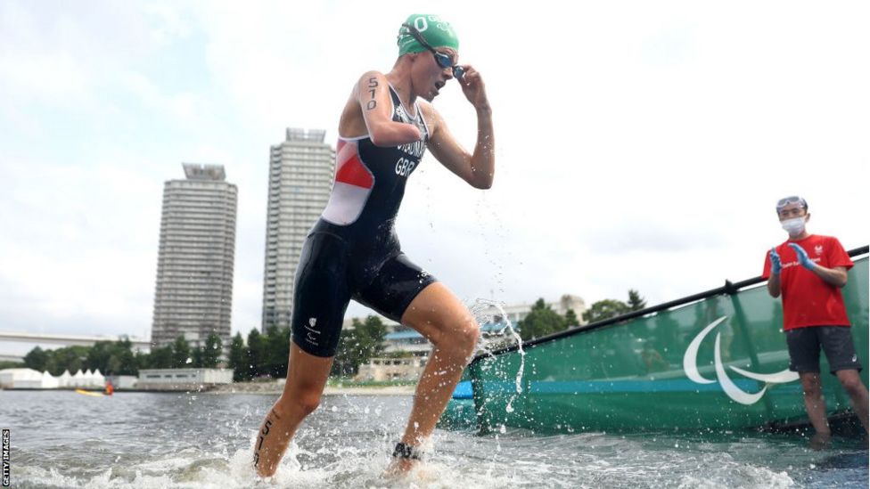 World Triathlon Para Cup: Britain's Lauren Steadman and Michael Taylor ...