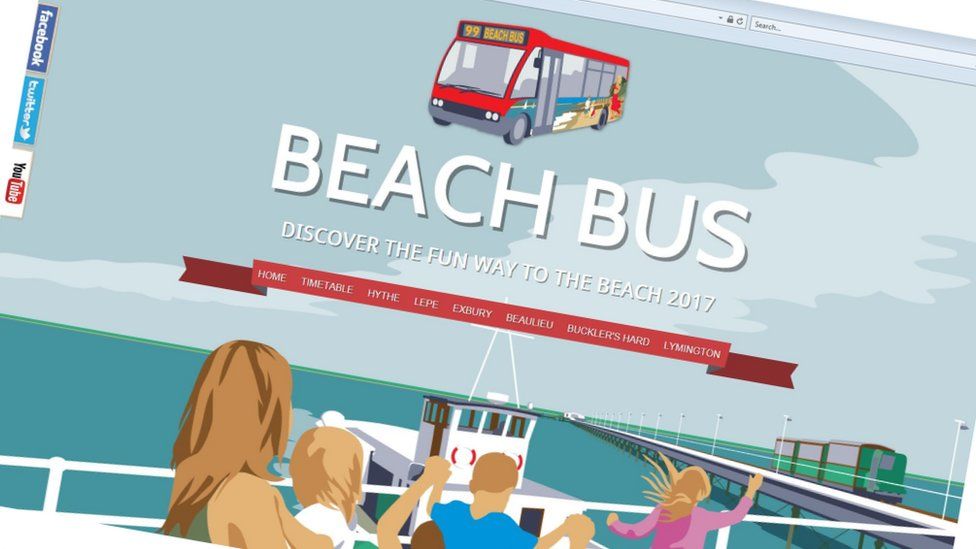 End of the line for New Forest Beach Bus for tourists - BBC News