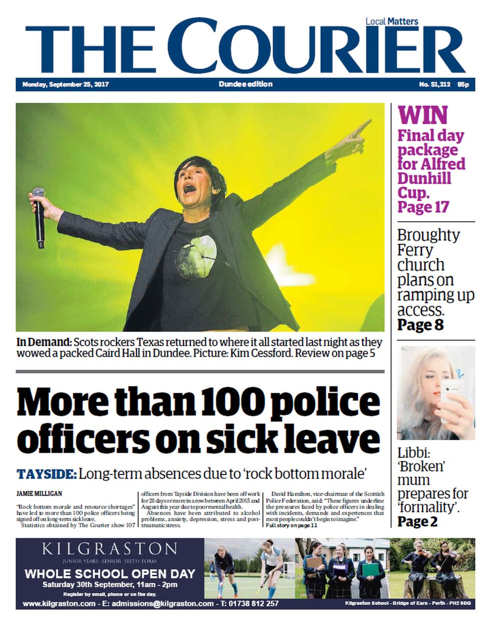 Scotland's papers: Dutch 'bail out' ScotRail - BBC News