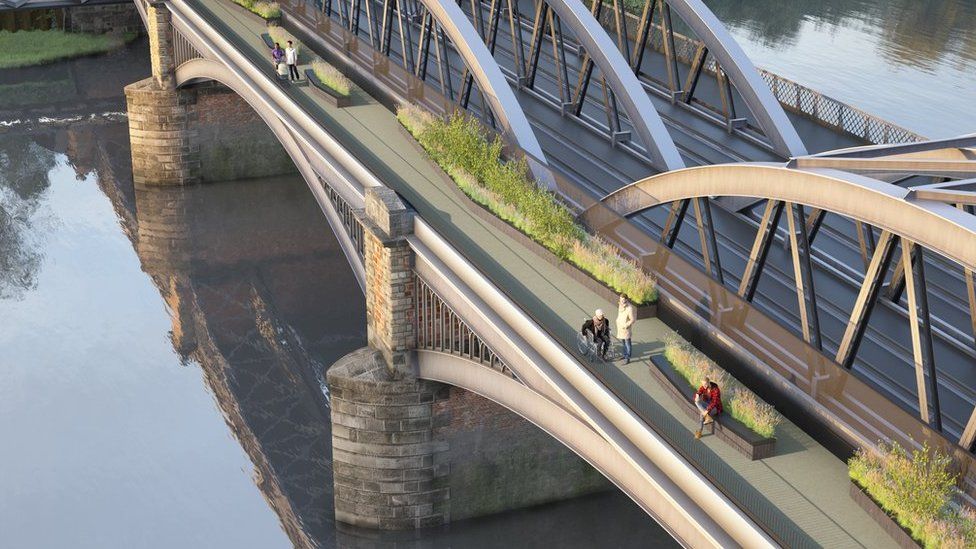 Barnes Bridge: Unused Thames structure could become garden walkway ...