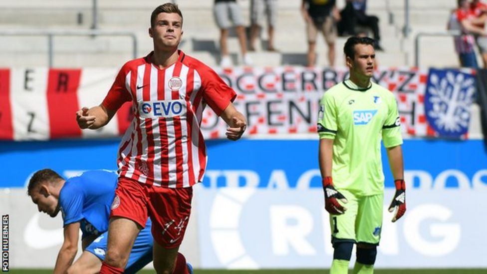 Jake Hirst: Top scoring Englishman in Germany - BBC Sport
