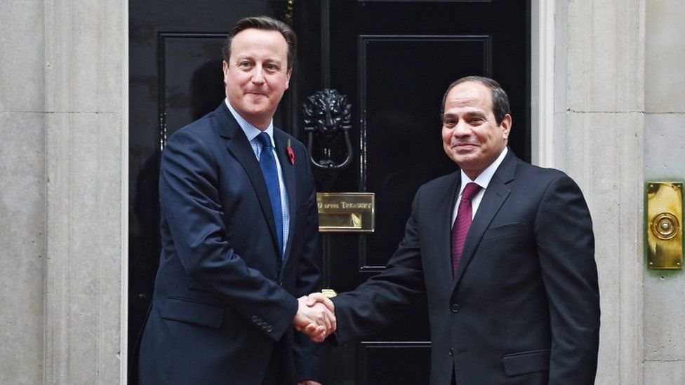 Good relations with Egypt vital for UK - BBC News