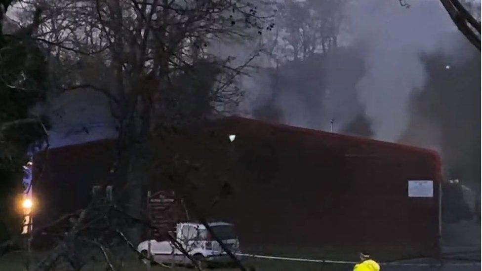 Totnes: Fire investigation being carried out at industrial estate - BBC ...