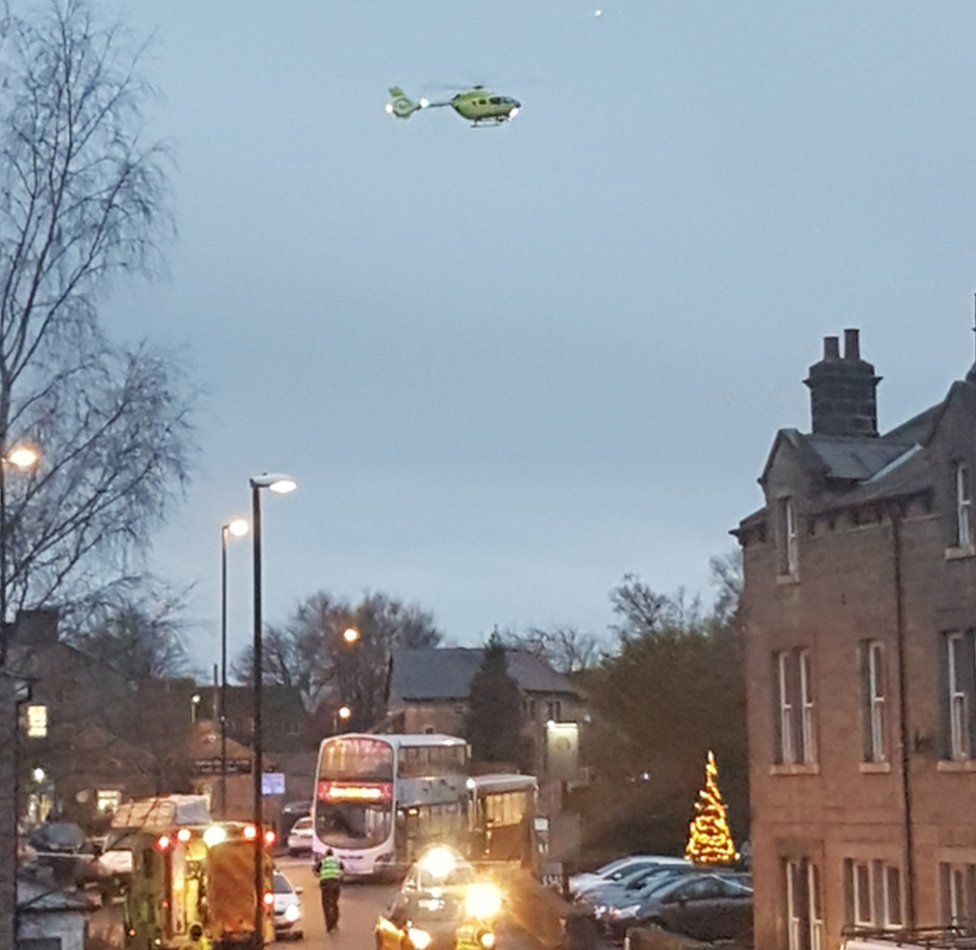 Horsforth crash: Grandmother pushing pram killed - BBC News
