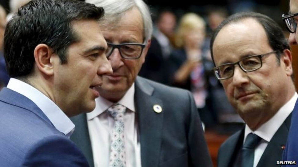 Greece debt crisis continues to expose European divisions - BBC News