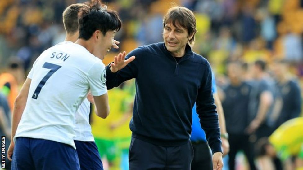 Antonio Conte: Tottenham head coach to stay on next season - BBC Sport