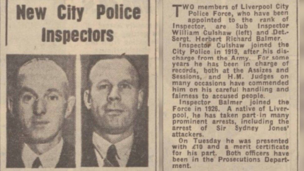 Appeal to trace Liverpool inspector's family after police medal find ...