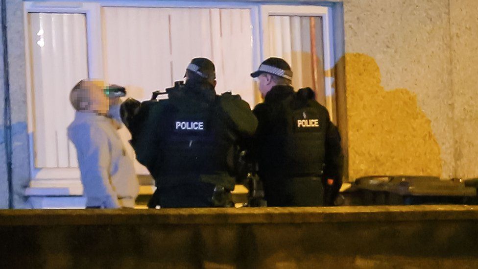 Belfast police raid: Witness describes dramatic arrest operation after ...