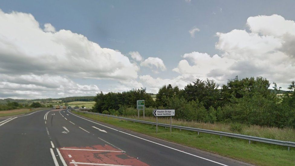 A69 crash: Two killed in accident named by police - BBC News