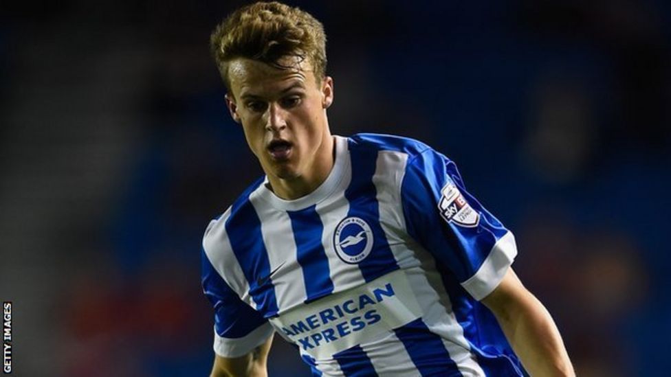 Solly March: Brighton winger's season ended by knee injury - BBC Sport
