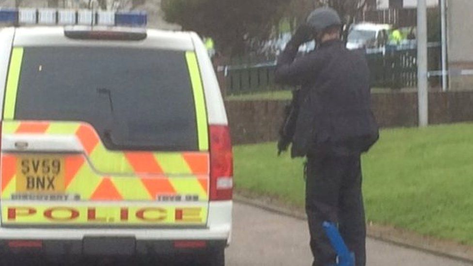 Man in court over armed police incident in Peterhead - BBC News