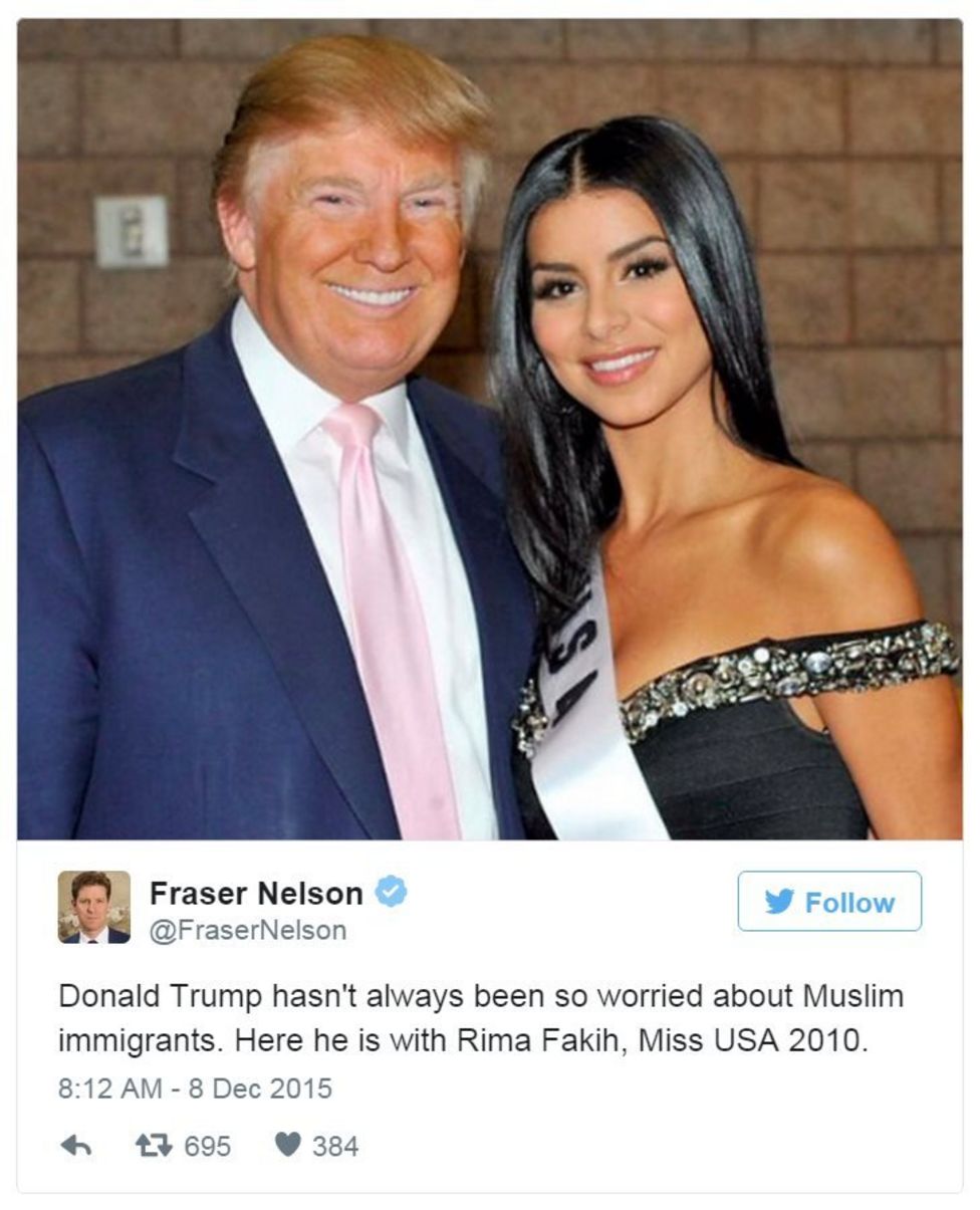 Trump's 'Muslim shutdown': How the internet reacted - BBC News