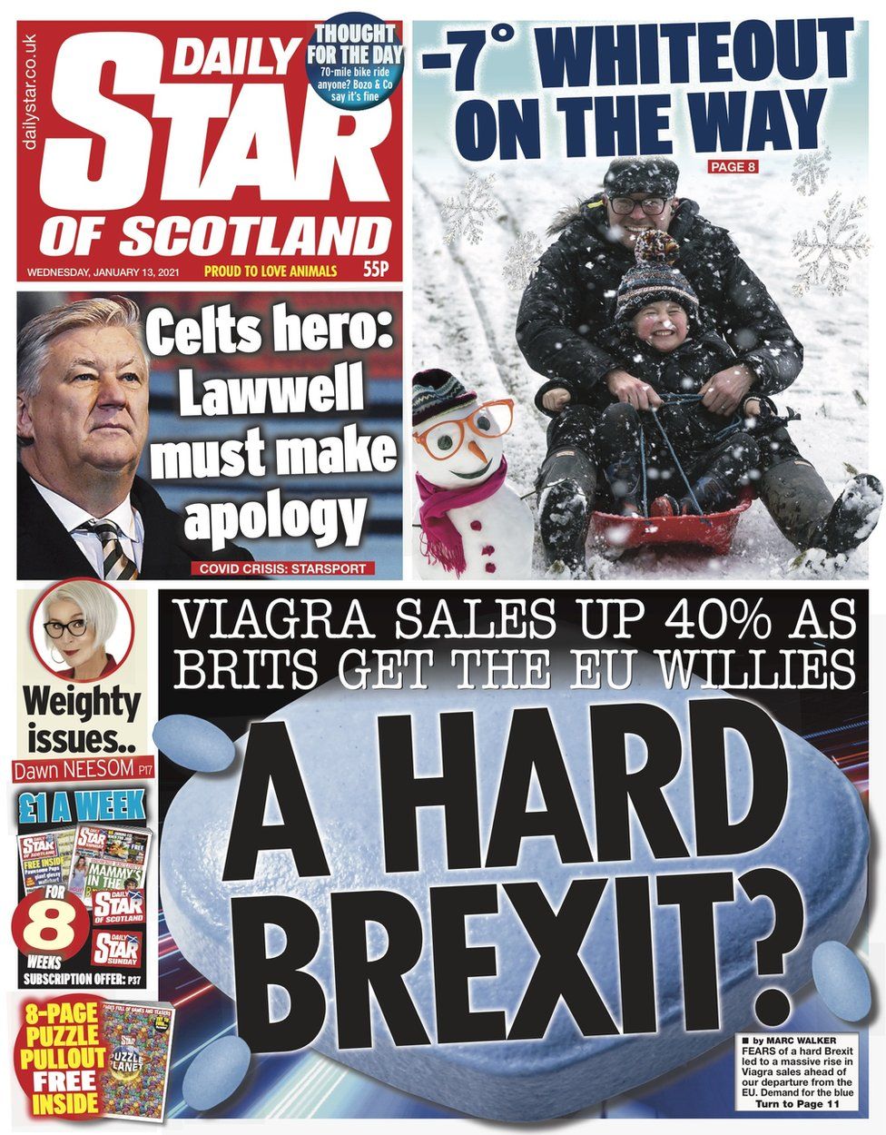 Scotland's papers: Hospitals pressure and castle attack - BBC News