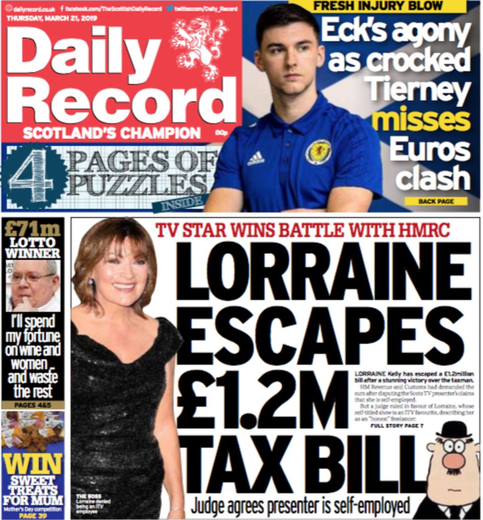 Scotland's papers: Prime Minister's Brexit 'blame game' - BBC News