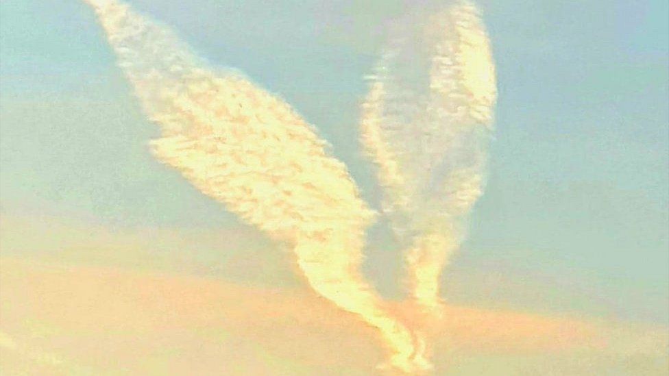 Angel Sightings In Clouds