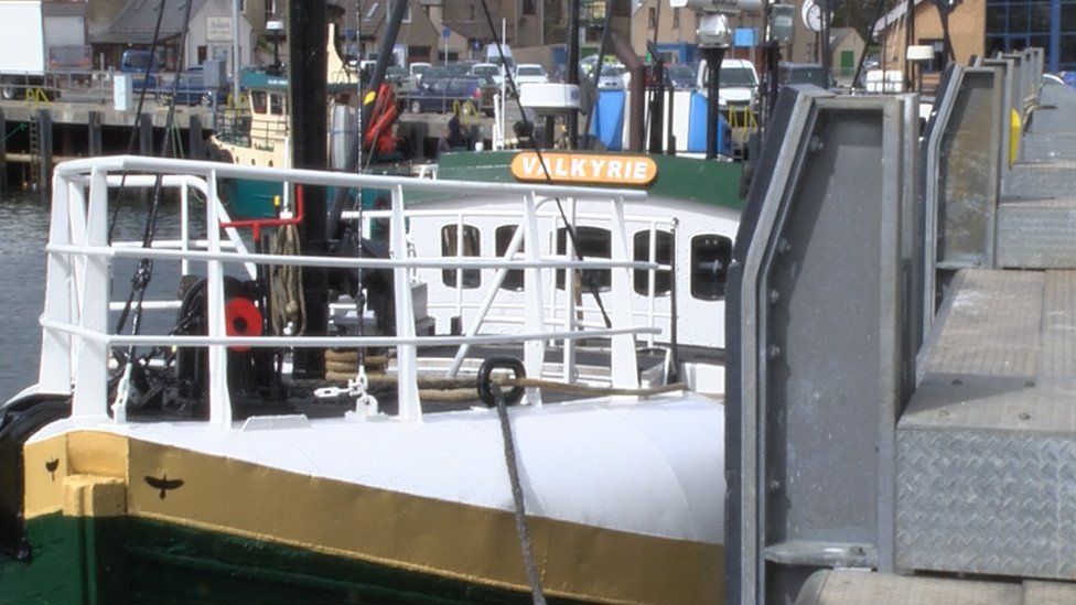 Unknown wreck of German boat found in Scapa Flow - BBC News