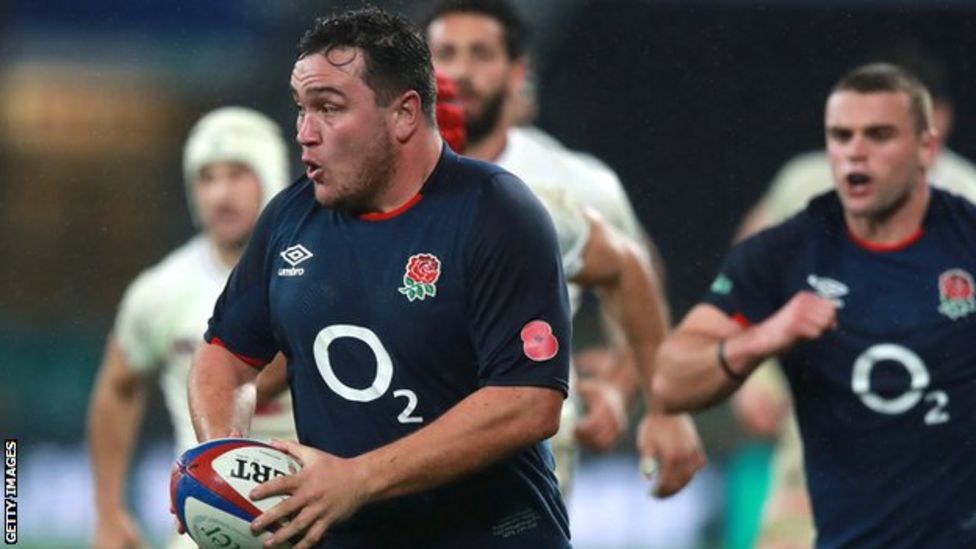 England 40-0 Georgia: Jamie George scores hat-trick in six-try victory ...