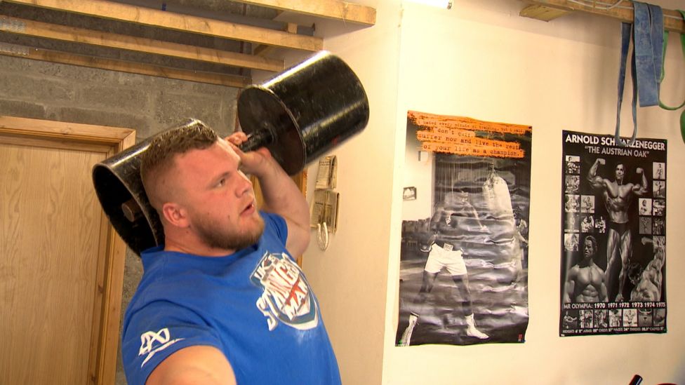 What does it take to be a World's Strongest Man contender? - BBC News
