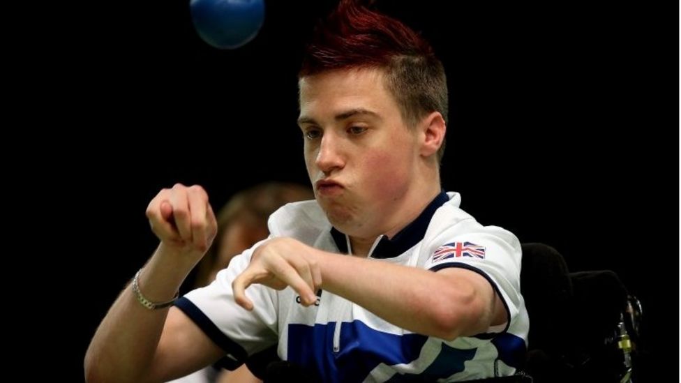 Stephen McGuire claims Boccia individual world gold - BBC Sport