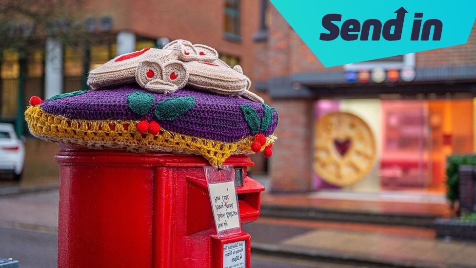 Post-box toppers: Have you seen festive ones where you live? - BBC ...