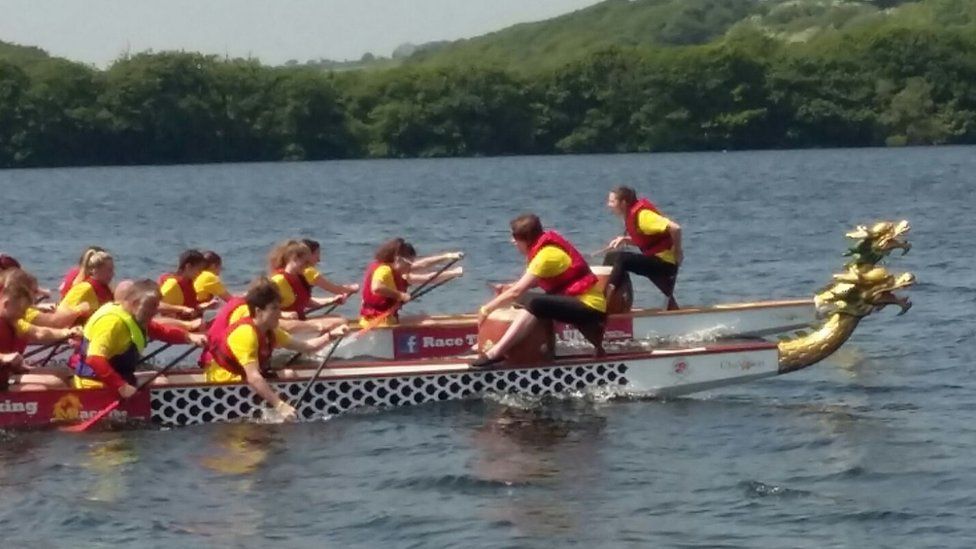 Country Park welcomes Welsh Dragonboat Championships - BBC News