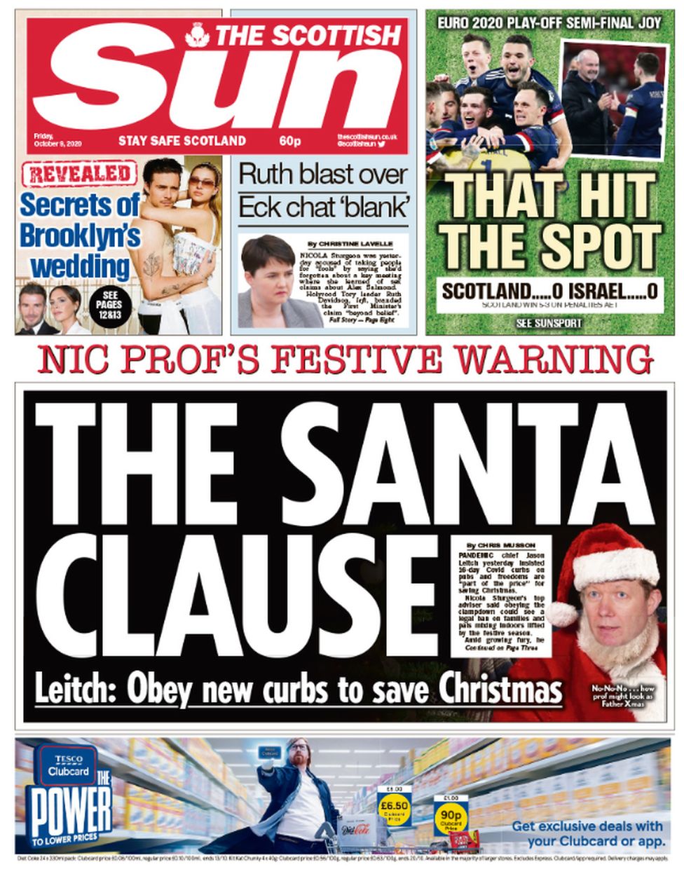 Scotland's papers: 'Shutdown shambles' and appeal to 'save Christmas ...