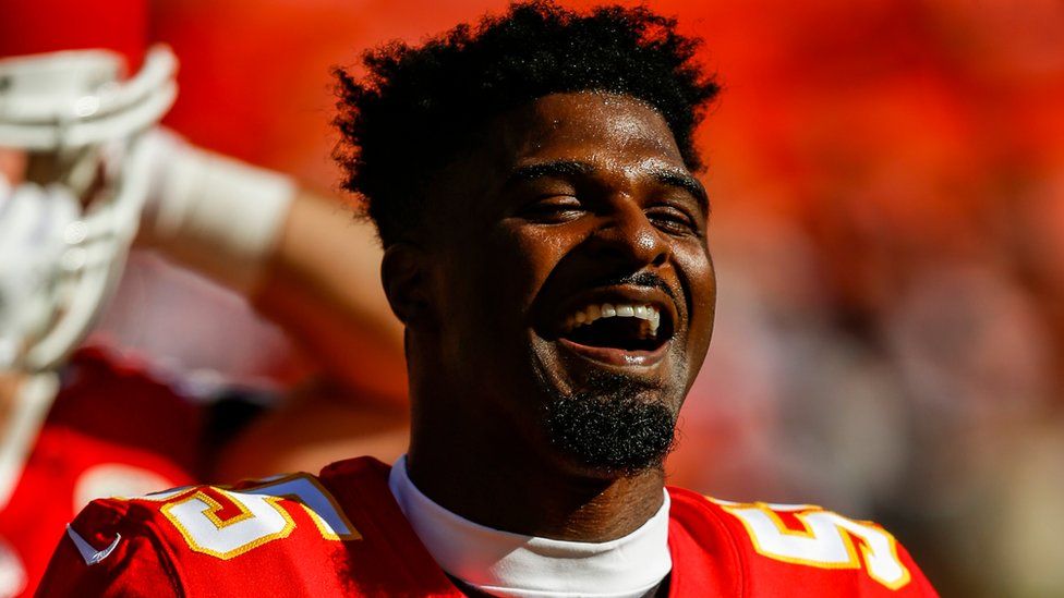 British woman mistaken for American footballer Dee Ford - BBC News