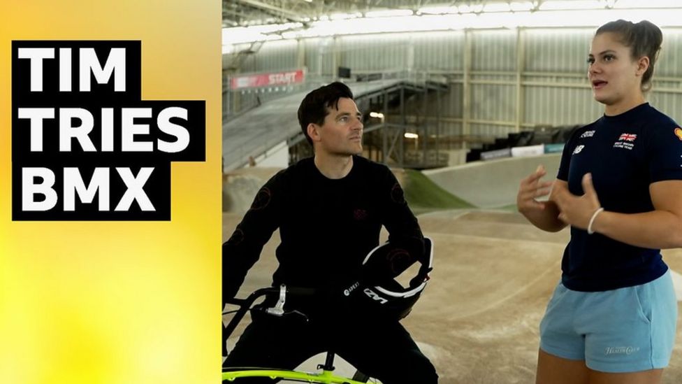 BMX gold medallist Beth Shriever praises "legend" Essex coach - BBC News