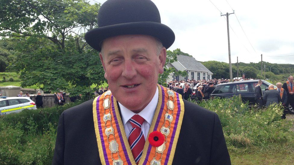 Rossnowlagh hosts annual Orange Order parade - BBC News