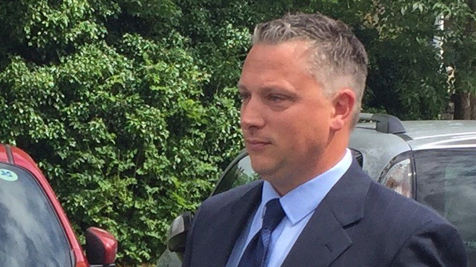 PC Ryan Canning denies three counts of rape - BBC News