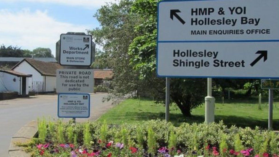 Hollesley Bay prison: Inmates not assessed before visits home - BBC News
