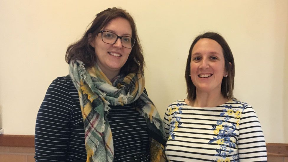 Mothers band together to run mental health support group - BBC News