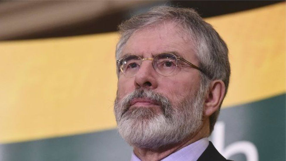 Is Gerry Adams setting out his retirement plans? - BBC News