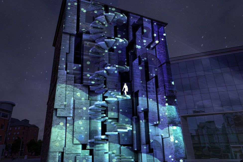 Leeds Light Night: Annual event set to illuminate 'playful' city - BBC News