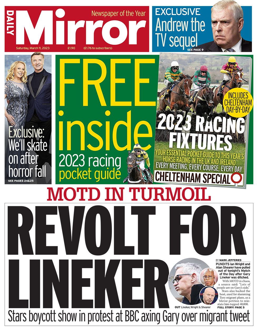 BBC faces 'revolt' over Lineker as stars walk out - BBC News