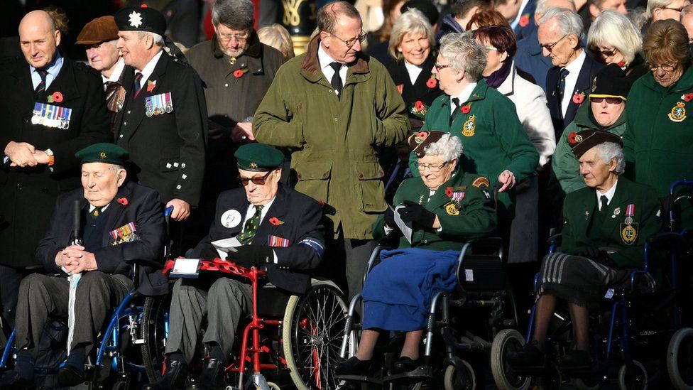 Remembrance Sunday: UK events mark the nation's war dead - BBC News
