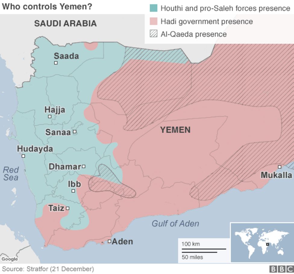 Yemen conflict: Saudi-led coalition targeting civilians, UN says - BBC News