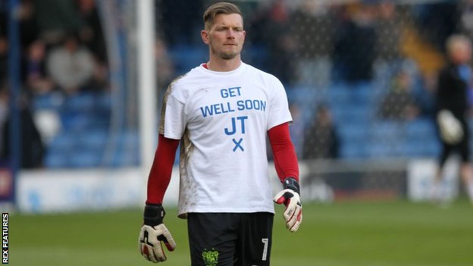 Footballer Joe Thompson, 28, on his second cancer diagnosis - BBC Sport