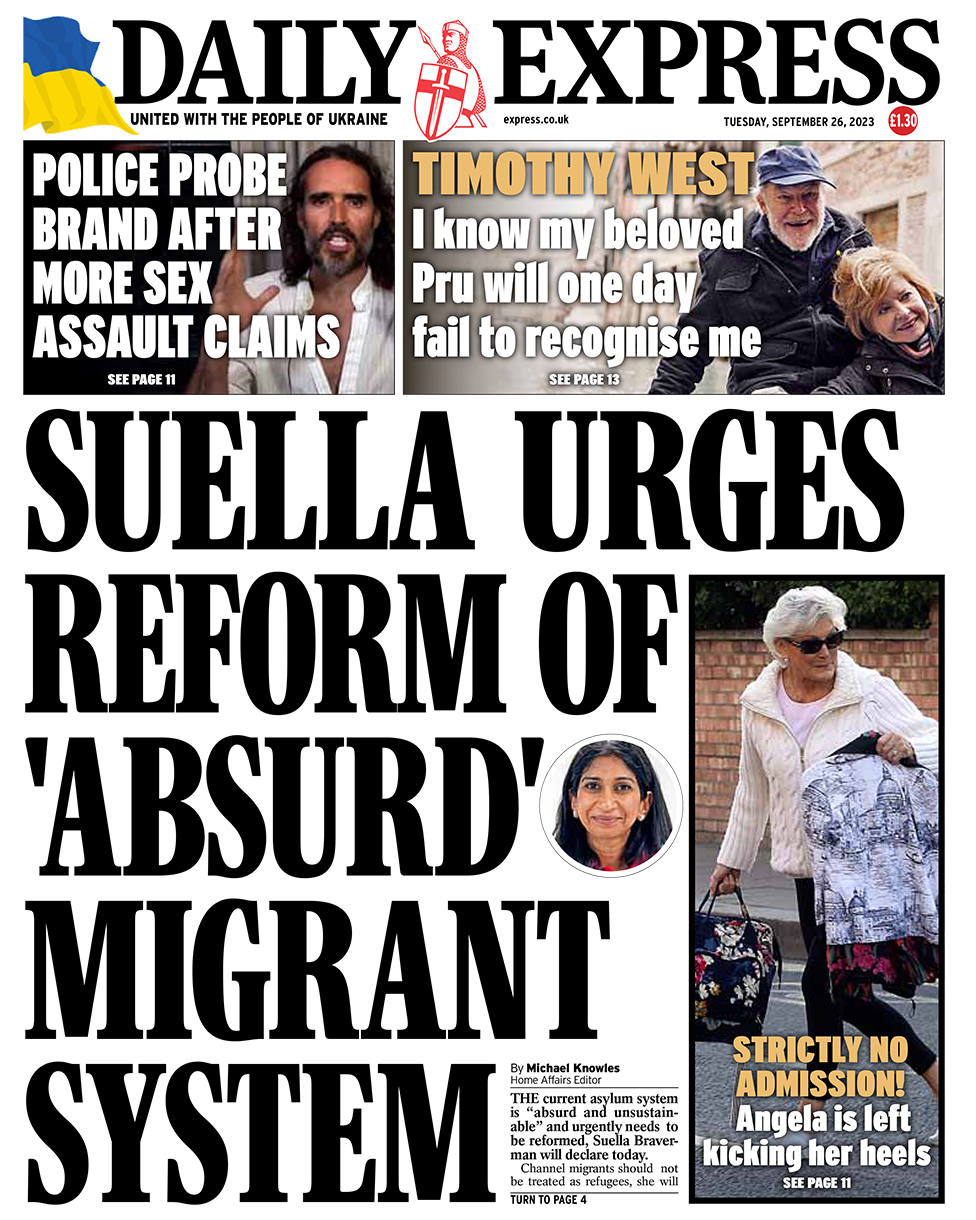 Fresh Russell Brand allegations and call for asylum reform - BBC News