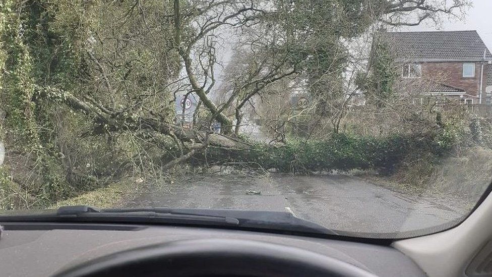 Flooding affects parts of Northern Ireland ahead of Storm Franklin ...
