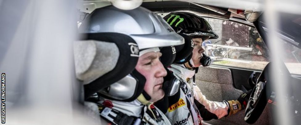 Wales Rally GB: Is Oliver Solberg rallying's next big star? - BBC Sport