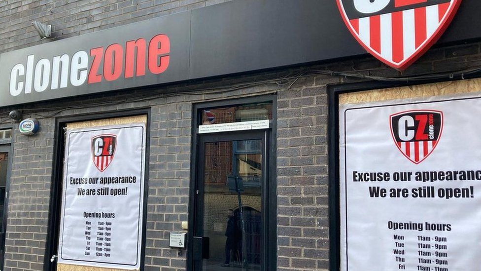 Clonezone: Arrest over Gay Village shop attack - BBC News