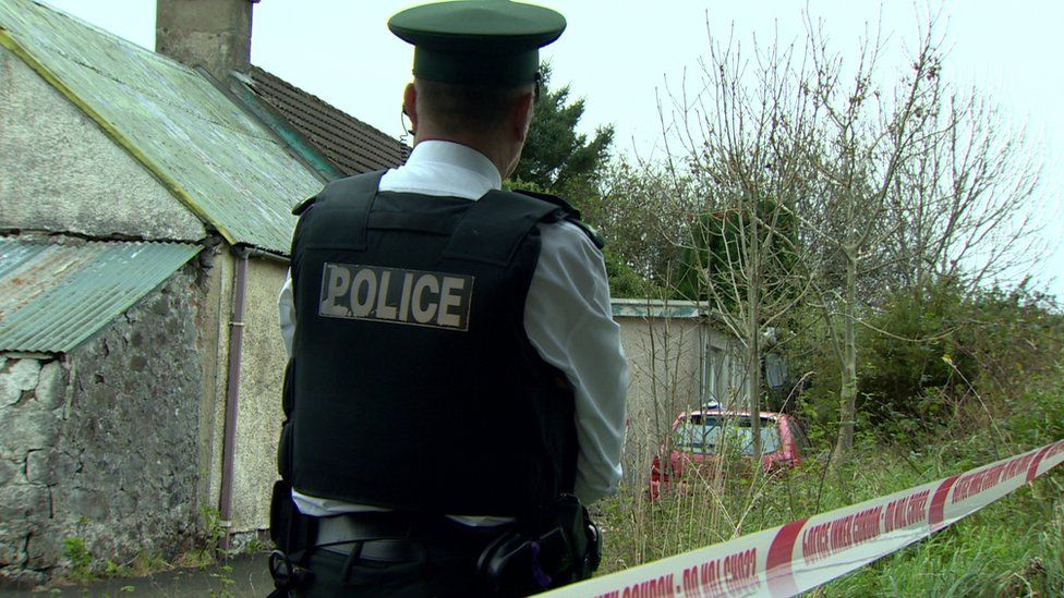 Man released after 'suspicious' death near Rasharkin - BBC News