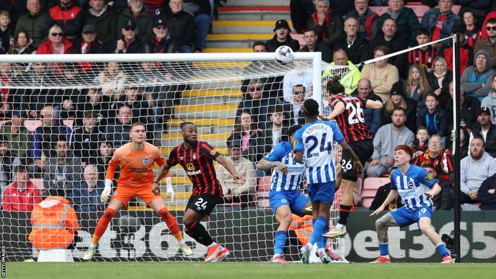Bournemouth 3-0 Brighton: Cherries reach club record Premier League ...