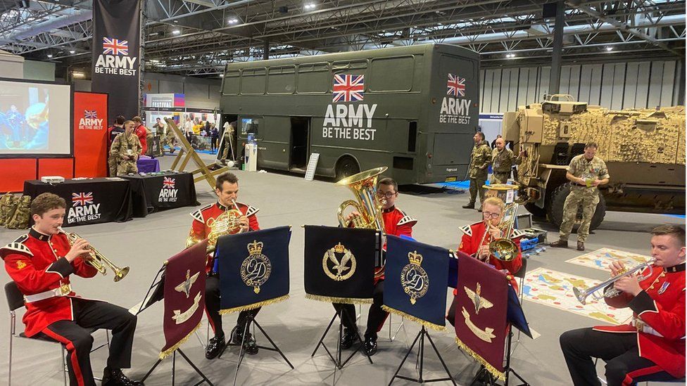 Half of The British Army Band Colchester to be redeployed - BBC News