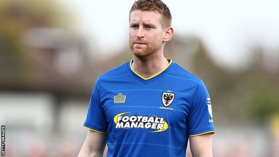 Chris Robertson: Swindon Town sign former AFC Wimbledon defender - BBC ...