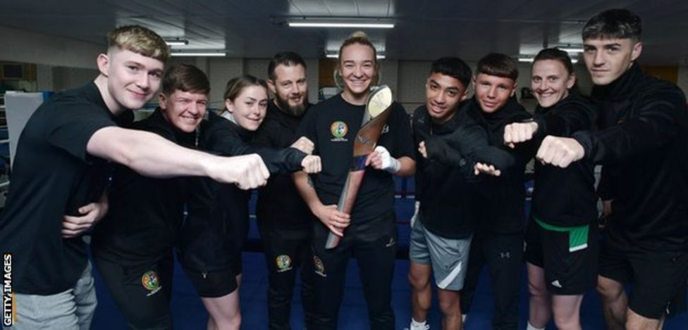 Commonwealth Games 2022: Amy Broadhurst on sparring Katie Taylor - BBC ...
